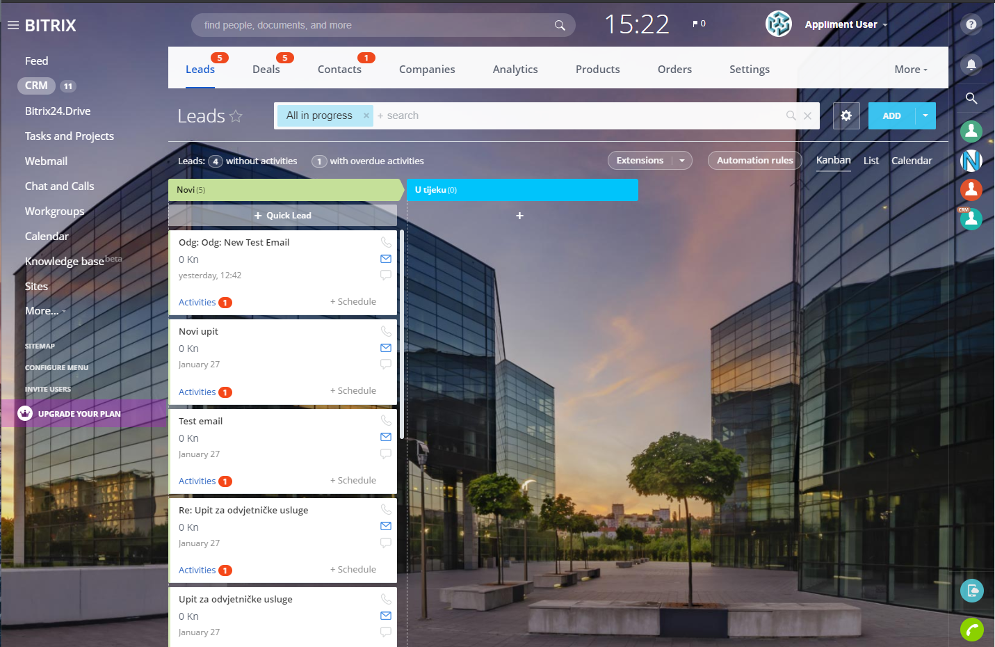 Bitrix24 CRM | CRM | Appliment